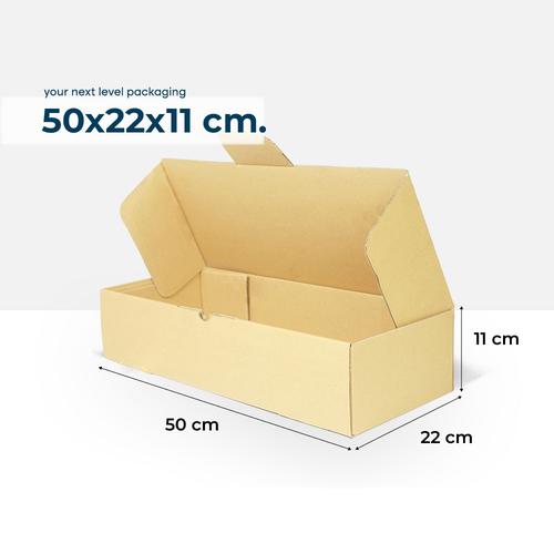 Promo Box Kemasan Kotak Karton Dus Packaging Barang Kardus 50x22x11cm ...