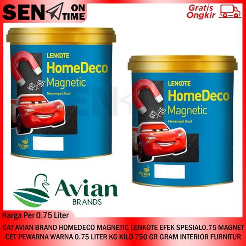 Jual HOMEDECO MAGNETIC LENKOTE EFEK SPESIAL 0.75L CAT AVIAN BRAND ...