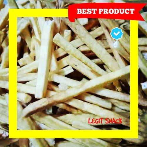 Jual STIK TALAS PUTIH 500 GR / KRIPIK TALAS / KERIPIK KELADI / SNACK ...