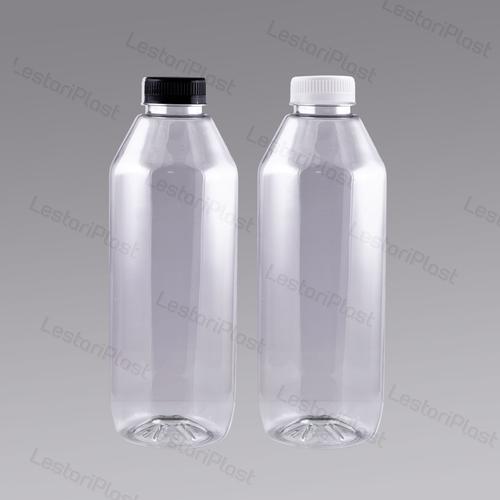 Jual Botol Kale Bulat 1 Liter berat botol 49 gram - Putih, Packing ...