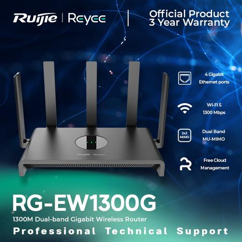 Jual Ruijie Reyee RG-EW1300G 1300M Dual-band Gigabit Wireless Router ...