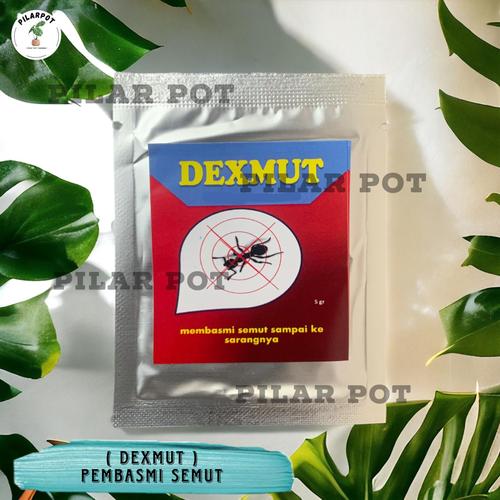 Promo DEXMUT 1.75 GR SACHET 5 GRAM INSEKTISIDA PEMBASMI SEMUT KEMASAN ...