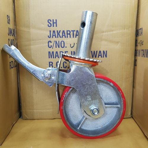 Jual Roda PU Scaffolding / Roda Scaffolding PU / Roda Steger PU Heavy ...