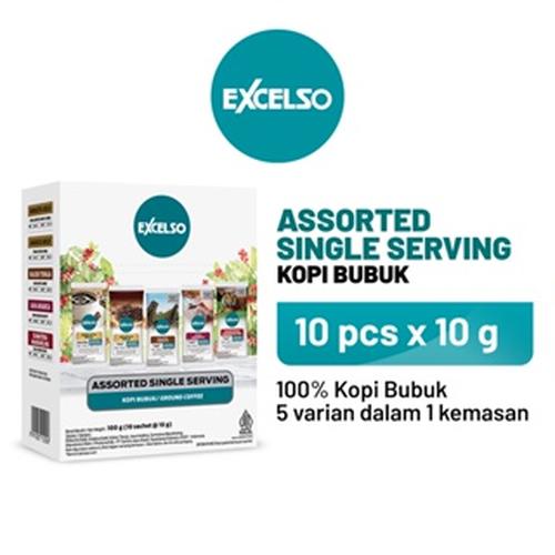 Jual EXCELSO Assorted Single Serving Bubuk Robusta Java Kalosi Toraja ...