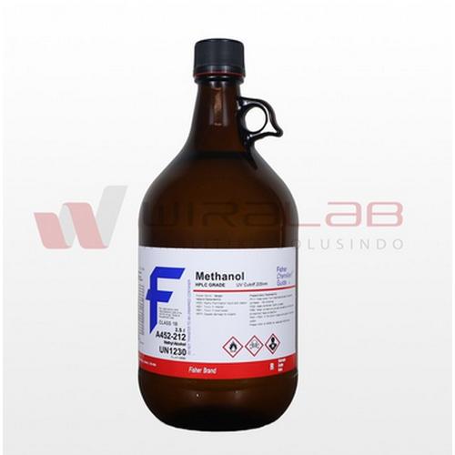 Jual Methanol for HPLC A452-4 Fisher Brand - Thermo Scientific 4L - Kab ...