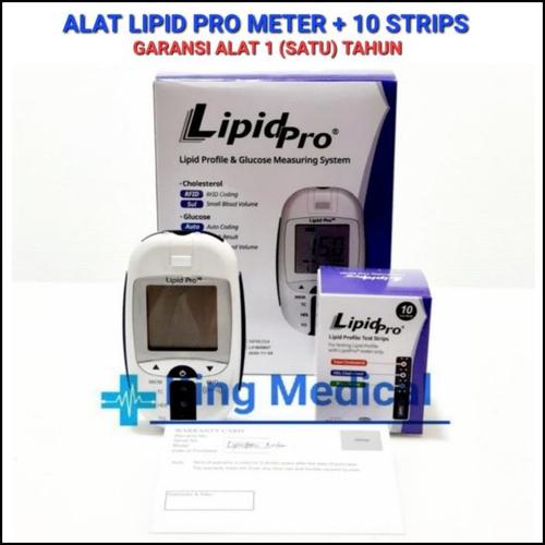 Jual lipid pro meter + strip lipid pro isi 10 test strip - Jakarta ...