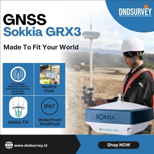 Jual Gps Rtk Sokkia GRX3 Gnss Geodetik Statik Bergaransi - Kab. Bandung - Dnd Survey Bandung ...