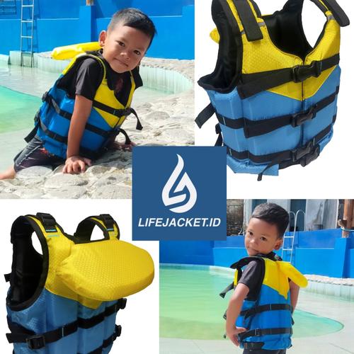 Jual Jaket Pelampung Anak Lifejacket.ID Kids Allsize - Merah - Kab ...