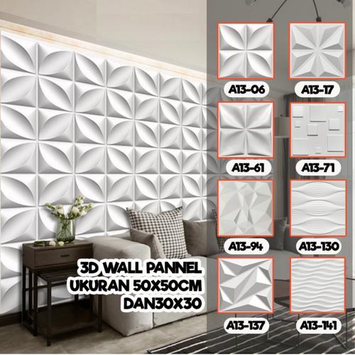 Promo WALL PANEL 3D PVC WALLPANEL // WALLPAPER DINDING / WALL PANEL ...