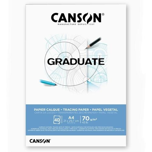 Jual Kertas Kalkir Canson Graduate A4 Tracing Paper 40 Sheets 70 Gsm ...