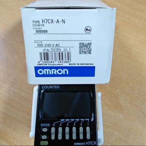 Jual OMRON H7CX-A-N / COUNTER OMRON H7CX-A-N 100-240VAC COUNTER LED 6 ...