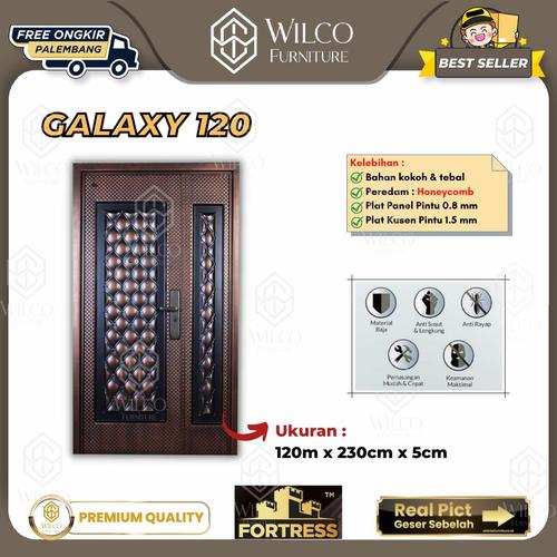 Jual Pintu Baja Galaxy Cooper 120.02 Fortress / Pintu Utama Modern / Pintu Kamar Palembang - GLX ...