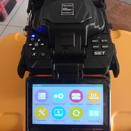 Jual alat sambung fiber optik, fusion splicer tumtec v9 mini - Jakarta ...