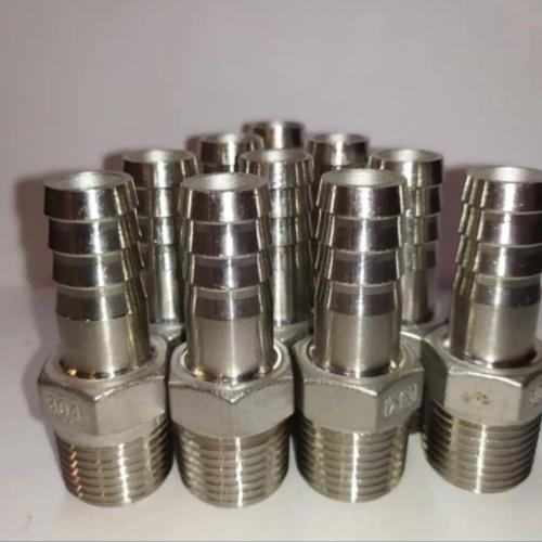 Jual Hose nepel stainless steel / Hose neple selang SS304 - 1/4"inch ...