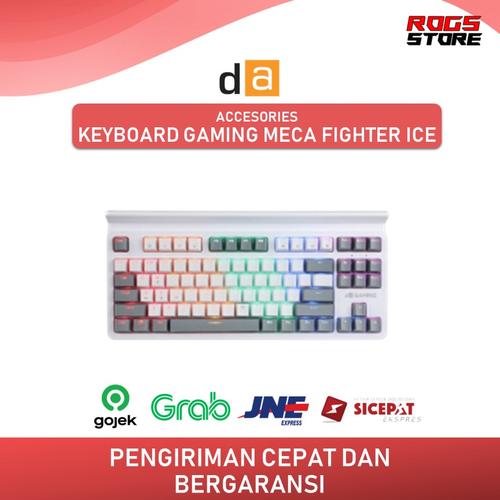 Jual DIGITAL ALLIANCE KEYBOARD GAMING MECA FIGHTER ICE - GREY WHITE ...