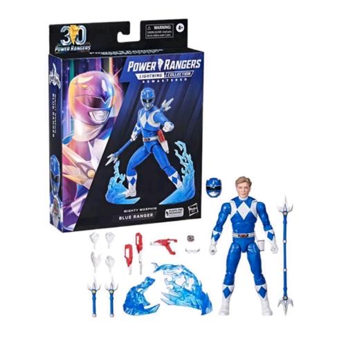 Jual Hasbro Lightning MMPR Blue Mighty Morphin Power Rangers Biru ...