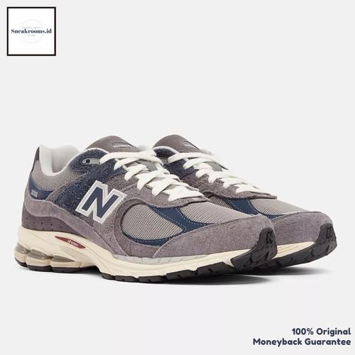 Jual New Balance 2002R Grey Black Off White M2002REL Original Resmi ...