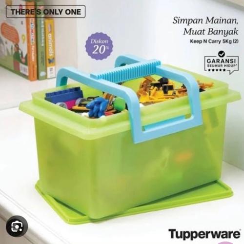 Jual TUPPERWARE Tupperware Keep N Carry 5kg - Jakarta Pusat - Aleatuppy ...