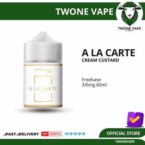 Jual Liquid Ala Carte Cream Custard 60ML by JNC - Alacarte Custard ...