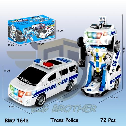 Jual MOBIL ROBOT. Mobil Polisi berubah jadi Robot Transformer. MURAH ...