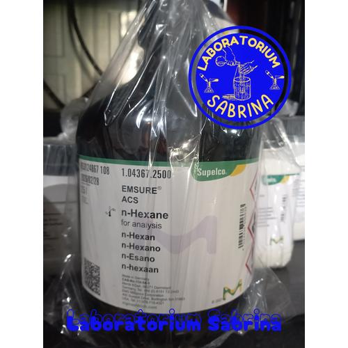 Jual N-HEXANE 2.5L pro analis / HEXANE / Heksana - Merck 104367 - Kab ...