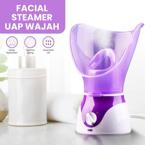 Promo Face Steamer Nano Ion Spray Wajah Facial Steam Muka Spa Pembersih ...