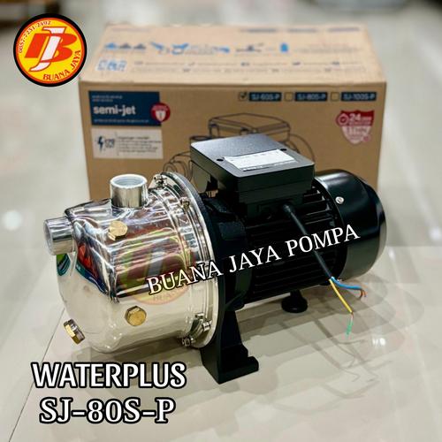Jual POMPA AIR WATERPLUS SJ-80S POMPA BOOSTER ISI ULANG RO STAINLESS ...