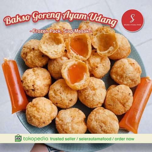 Jual Bakso Goreng Ayam Udang Halal Selera Rasa - Frozen Pack - Kecil ...