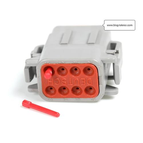 Jual 0413-204-2005 Sealing Blank/Blank Plug DTM Small Deutsch Connector ...