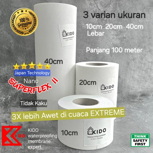 Jual Kain tisu waterproofing tissue serat fiber pelapis cat anti bocor ...