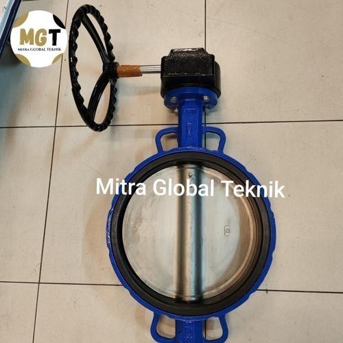 Jual 12"Inch Butterfly Valve Cast Iron Gear Operator DN300 - Jakarta ...