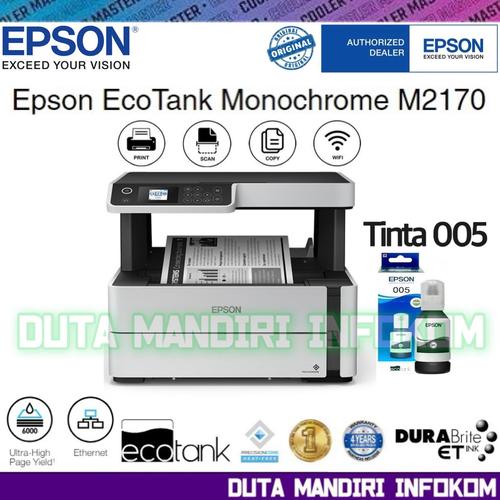 Promo Epson EcoTank M2170 - Monochrome 3-in-1 Multifunction Wireless ...