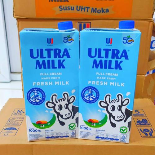Jual Fresh Milk Susu Ultra Full Cream Susu UHT 1 Liter - Kota Bogor ...