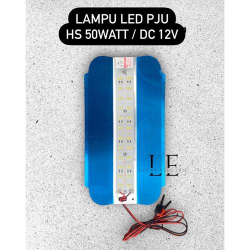 Jual LAMPU JALAN HS 50W DC 12V PJU LED / SUNLAMP JEPIT AKI / LAMPU SOROT OUTDOOR - Kab. Gresik ...