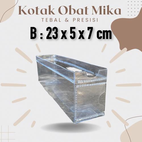 Jual Kotak Obat Mika Plastik Apotek Panjang 23x5x7 - Jakarta Barat ...