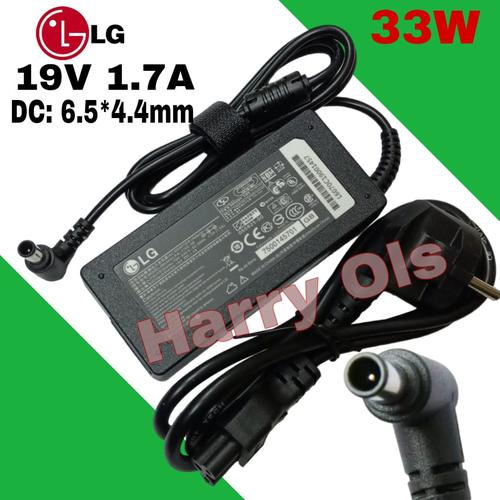 Promo Adaptor Charger TV monitor LG bonus kabel power 19V 1.7A ...