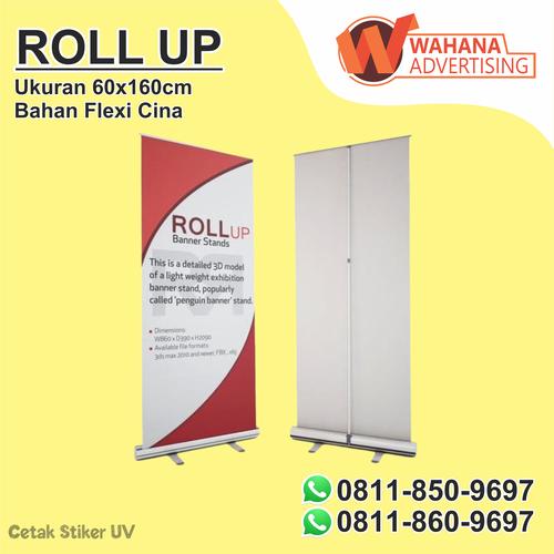 Jual Cetak Dan Custom Spanduk Banner Roll Up Bahan Flexi China 60x160cm - Spanduk Only - Kota ...