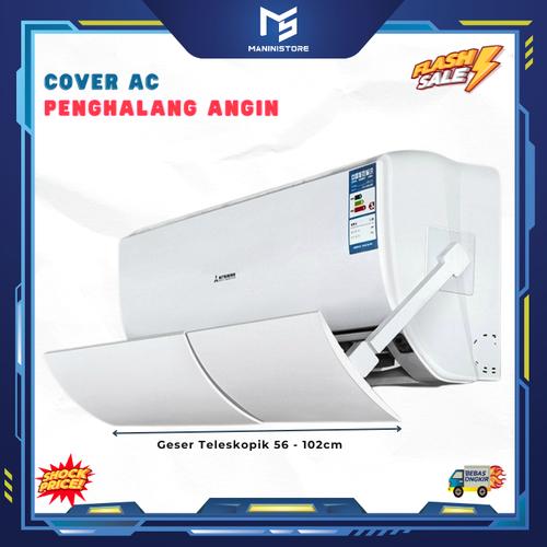 Promo Cover Angin Ac Penahan Angin Talang Ac Reflektor Penghalang Angin ...