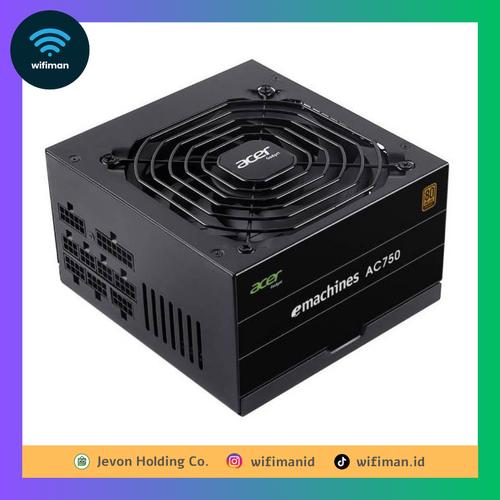 Jual Acer AC750 Fully Modular Black White 80 Plus Bronze PCIe 5.0 - PSU ...