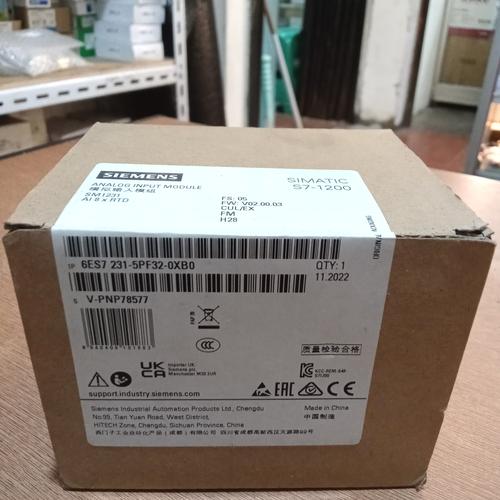 Jual 6ES7231-5PF32-0XB0 ANALOG INPUT MODULE SIMATIC S7-1200 SIEMENS ...