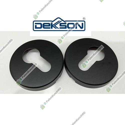 Jual Escutcheon Dekkson ESCN D01 Matt Black Cover Ring Bulat Hitam ...