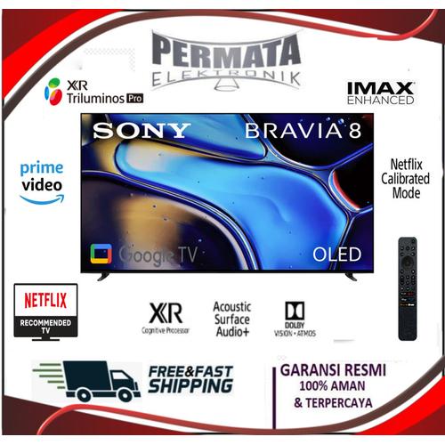 Promo SONY BRAVIA 8 K-65XR80 / XR80 OLED 4K UHD HDR Google TV 65 Inch ...