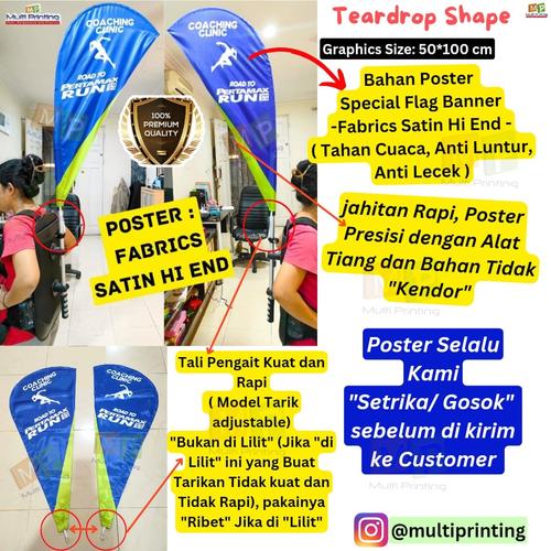 Promo Backpack Flag Banner + Backpack Banner/Tas Bendera + cetak poster ...