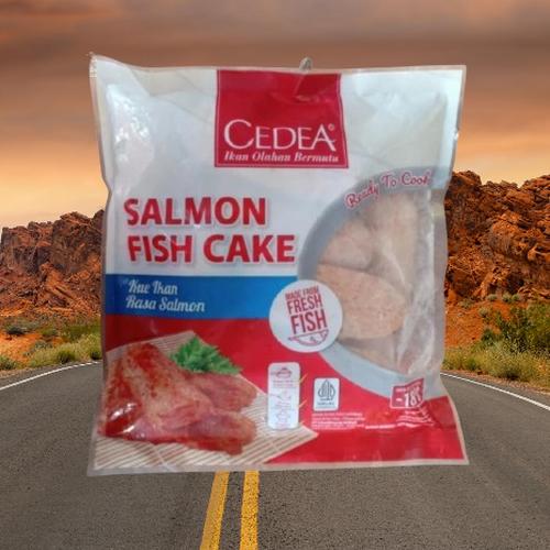 Jual CEDEA SALMON FISH CAKE KUE IKAN OLAHAN RASA SALMON 480 GRAM - Kota ...