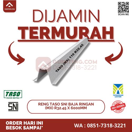 Jual Reng Taso SNI Baja Ringan (MX) R32.45 x 6000mm TERMURAH - Kota ...