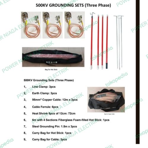 Jual Grounding set 500 KV Three Phase/ earthing set 500kv 3 Phase - Kab ...