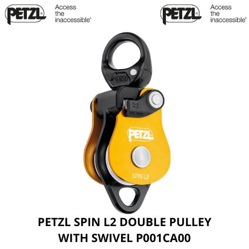 Jual Petzl Spin L2 Double Pulley With Swivel Original Petzl P001CA00 ...