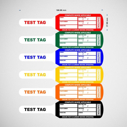 Jual Test Tag Elektrik / Tagging elektrik - Merah - Kota Balikpapan ...