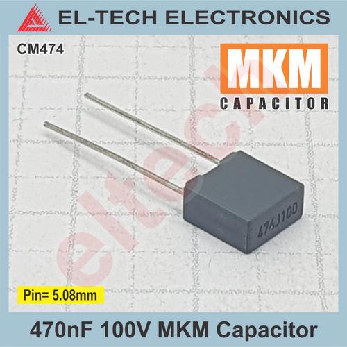 Jual 470nF 470 nF KpF Nano Farad MKM Capacitor Kapasitor - Kota ...