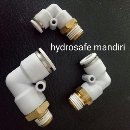 Jual Fitting elbow pneumatic STNC YPL 6-01 selang 6mm drat 1/8 ...